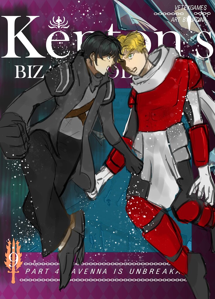 Kenton's Bizarre Odyssey Part 4: Ravenna is Unbreakable Vol 9 - Art ...