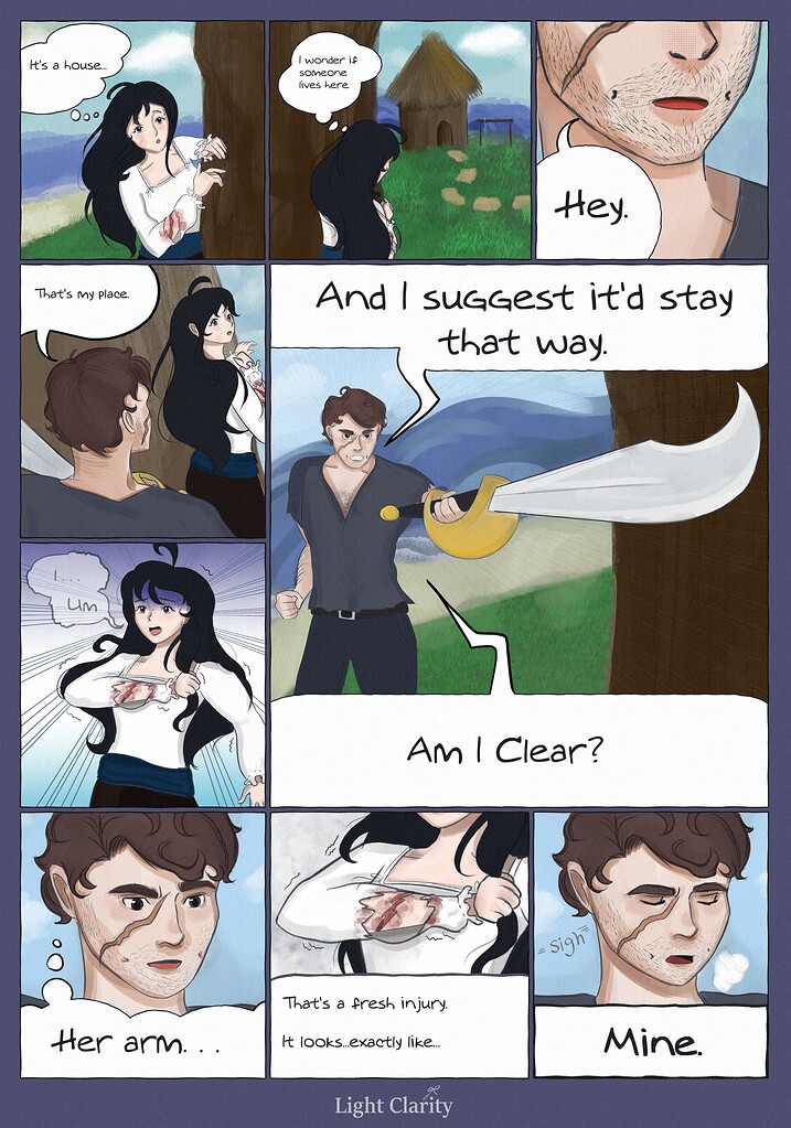 "The man I met on elm island" - Part 1 - Art - Arcane Odyssey