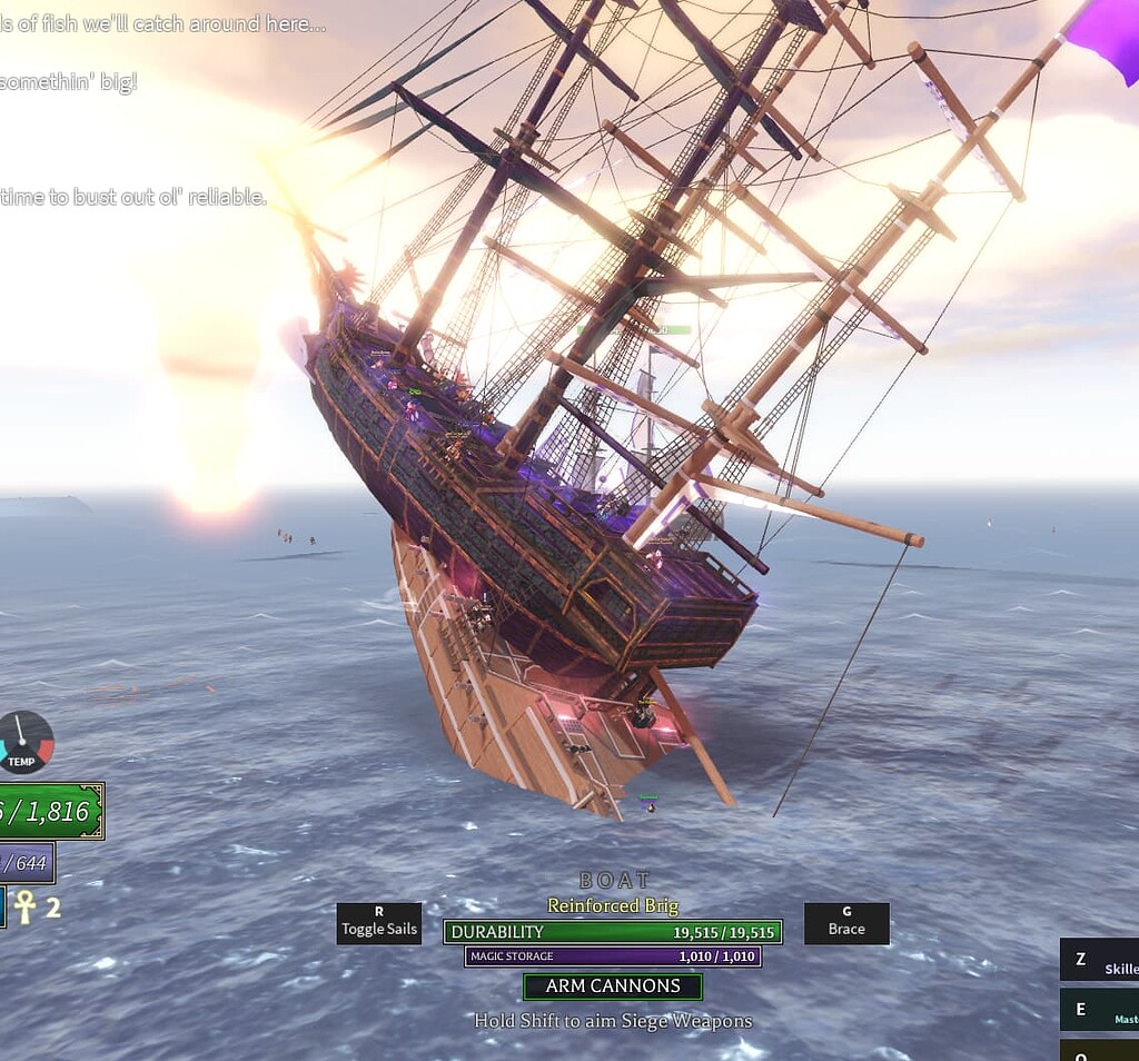 Silly little boats - Game Discussion - Arcane Odyssey