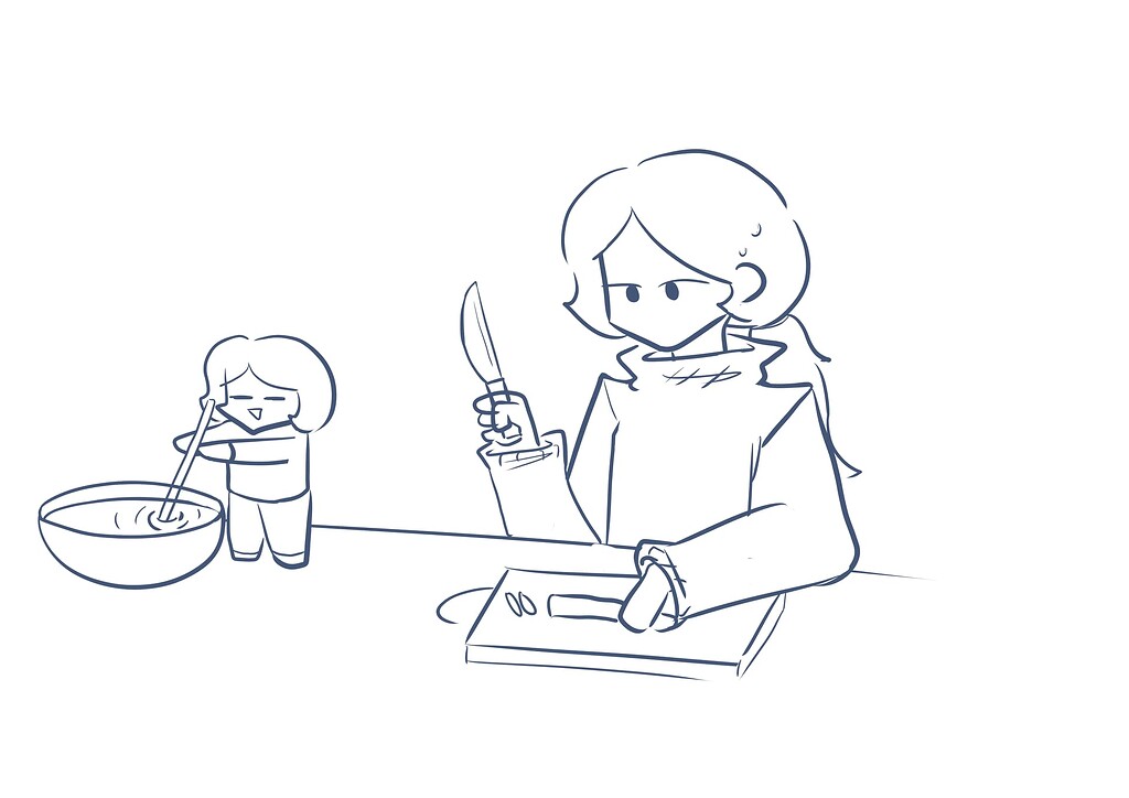 You and your pfp have a cooking competition against each other - Off ...