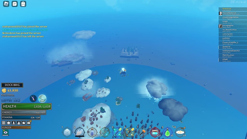 Bronze sea viewed from the spawn prison with clearsight 3 - Game ...