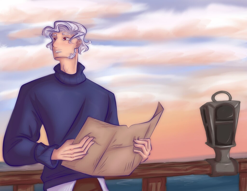 Neviro in the evening light - Art - Arcane Odyssey