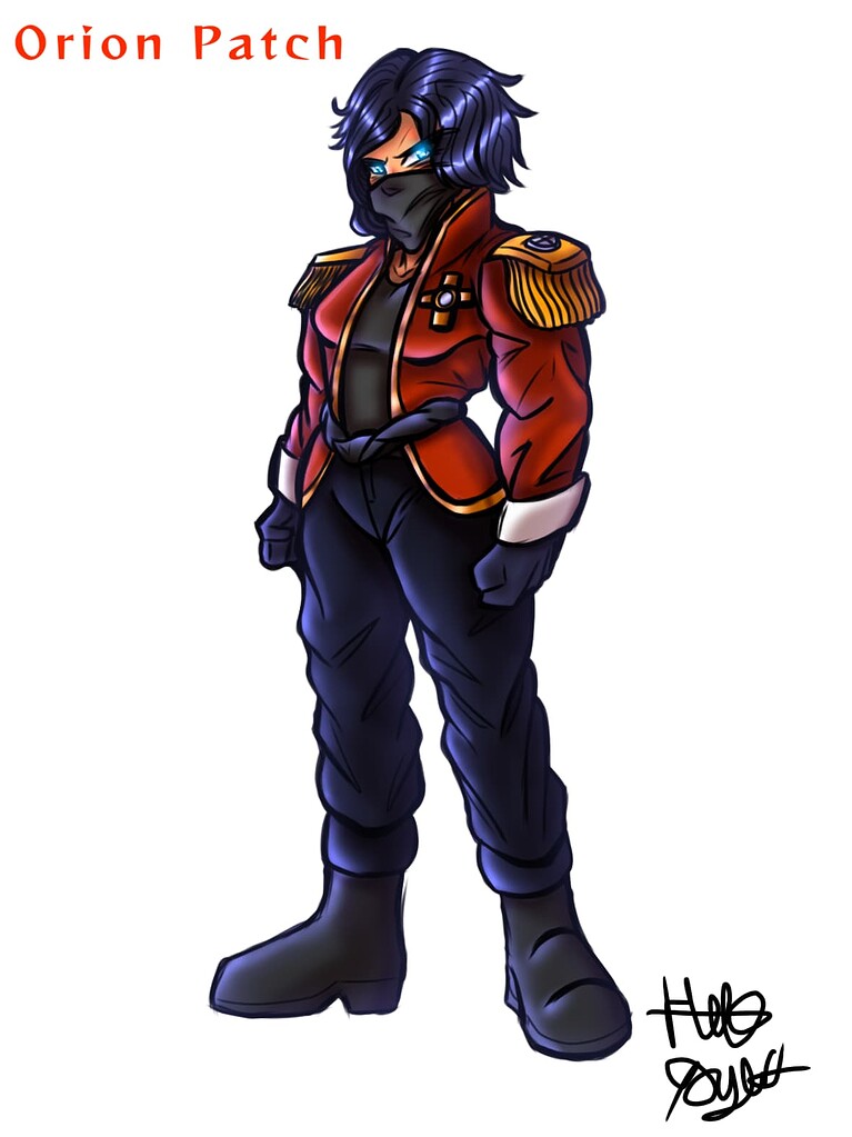 My Canonfist Warlord Save Orion Patch - Art - Arcane Odyssey