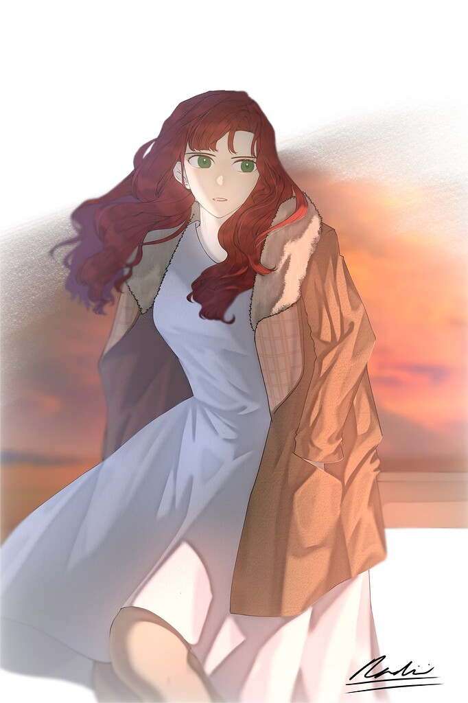 Iris and Sunset - Art - Arcane Odyssey