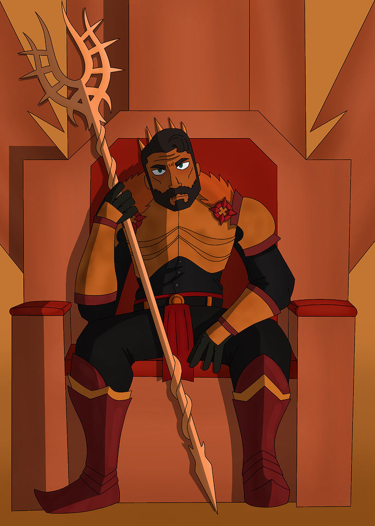 The Fallen King - Art - Arcane Odyssey