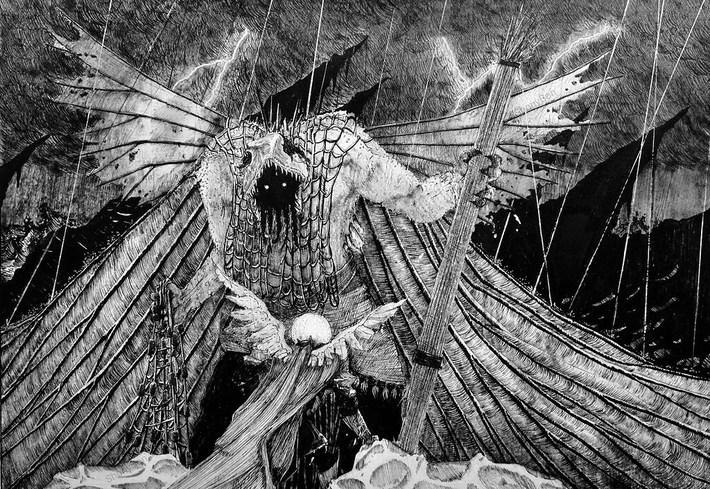 An evil presence has arrived - Art - Arcane Odyssey