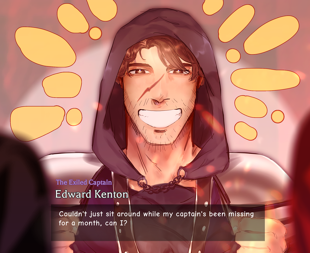 Edward during prison escape - Page 2 - Art - Arcane Odyssey