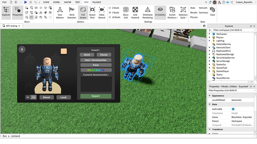 How to make Roblox Studio characters/rigs - Miscellaneous Guides - Arcane Odyssey