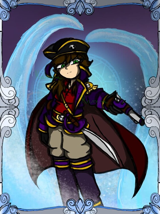 Art Set: Captain Maria - Art - Arcane Odyssey
