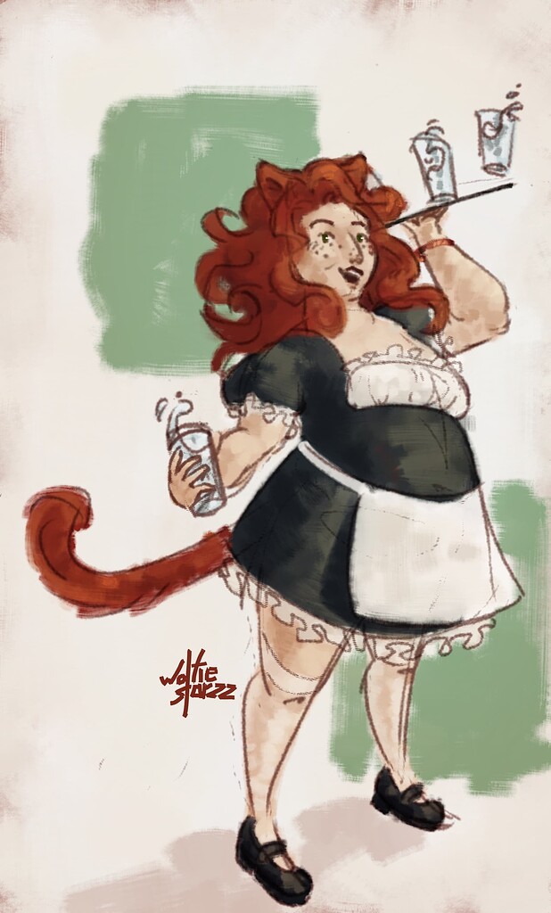 Cat girl iris :3 - Art - Arcane Odyssey