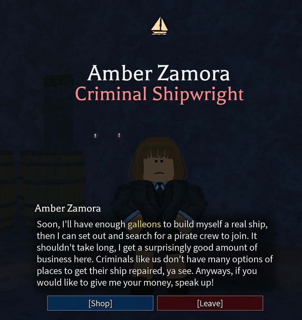 Aside from Ruby Roger and Captain Arwald, what other characters do you ...