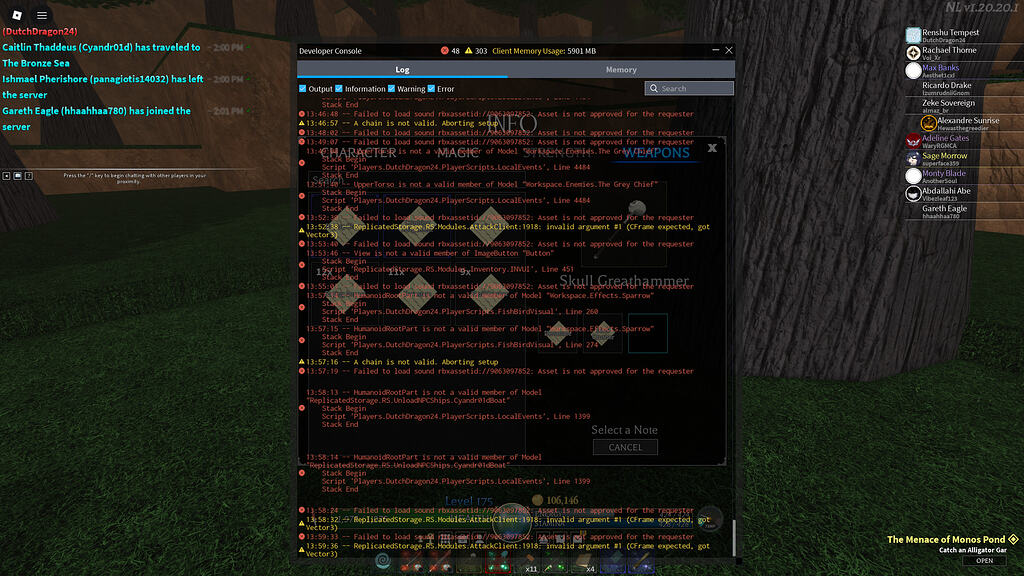 Skull Greathammer can't equip the moves it comes with, possible ...