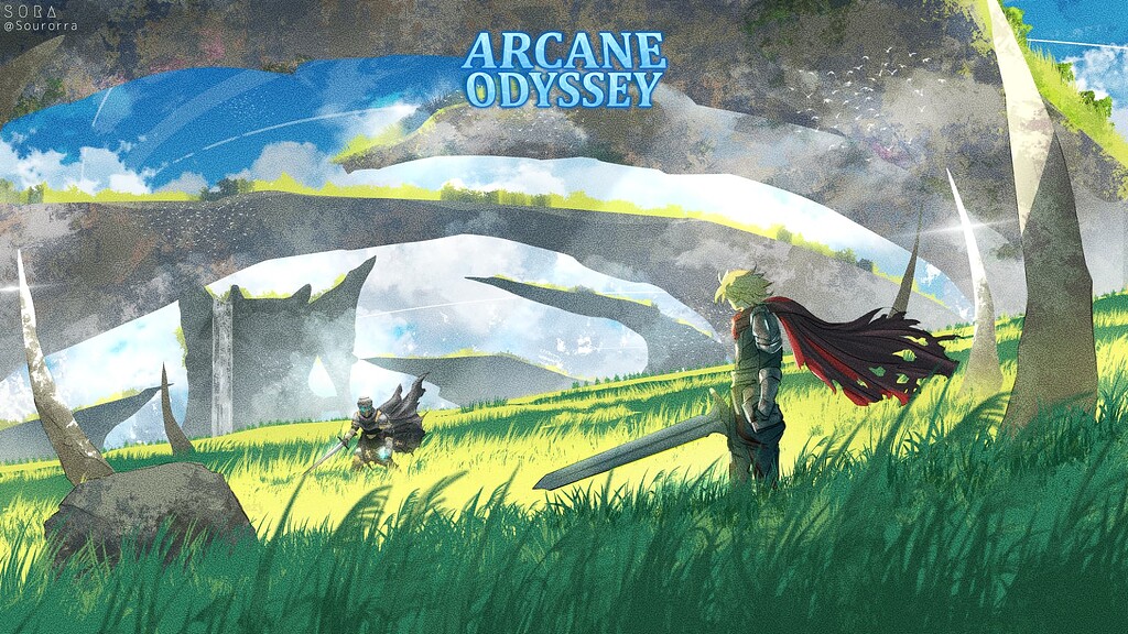 Summit of Dragons (Drakos Arch Concept Art) - Art - Arcane Odyssey