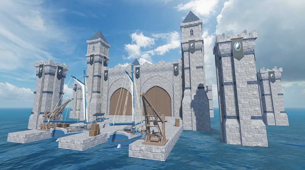 Knights keep - Art - Arcane Odyssey