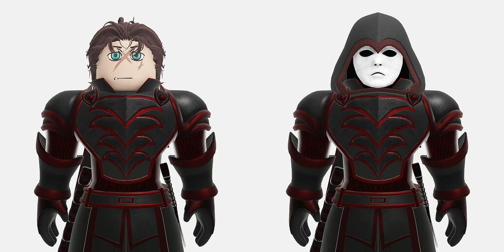 James Corvus Ignis Under The Mask. (Render) - Art - Arcane Odyssey