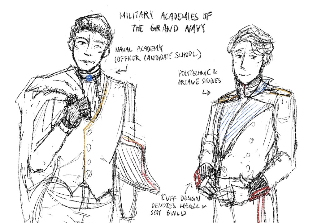 Military Academies of the Grand Navy - Art - Arcane Odyssey