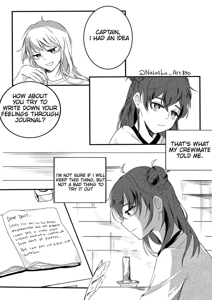 A nimbus monologue ( AO OCS ) comics Part 1 - Art - Arcane Odyssey