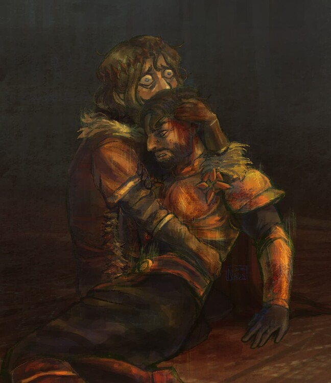 Prince Revon and His Brother Calvus - Art - Arcane Odyssey