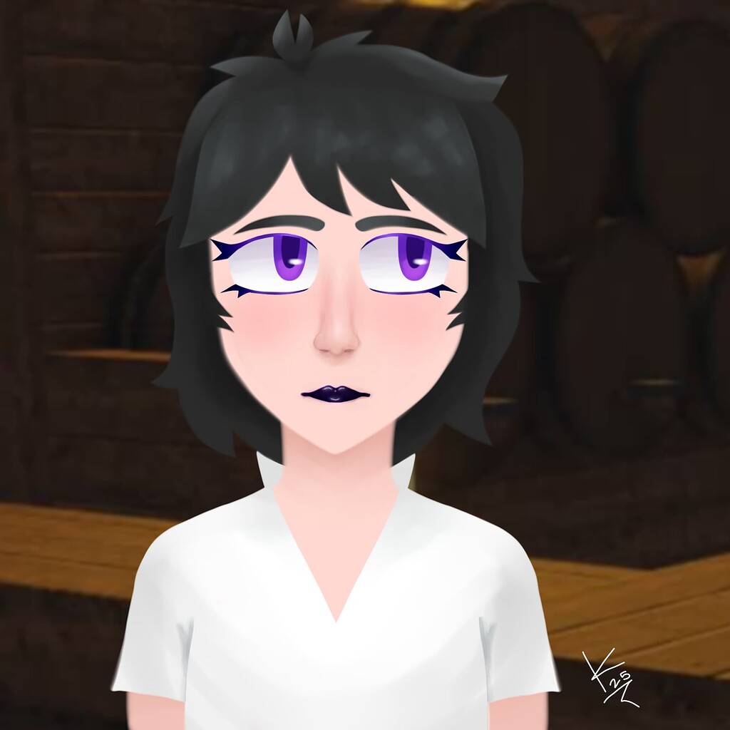 Kane Tempest (Rendering practice) - Art - Arcane Odyssey