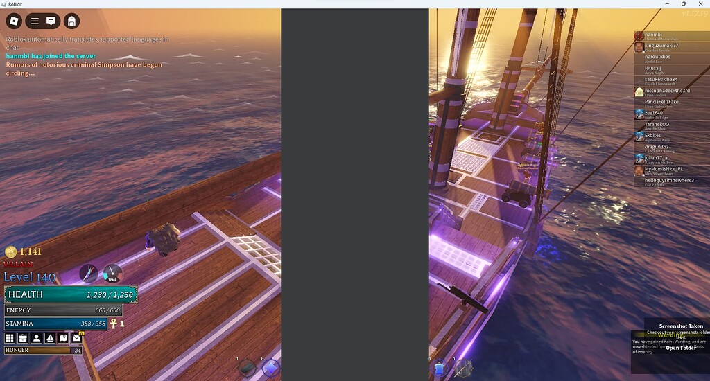 Can someone tell me whats this giant thing blocking my screen ...