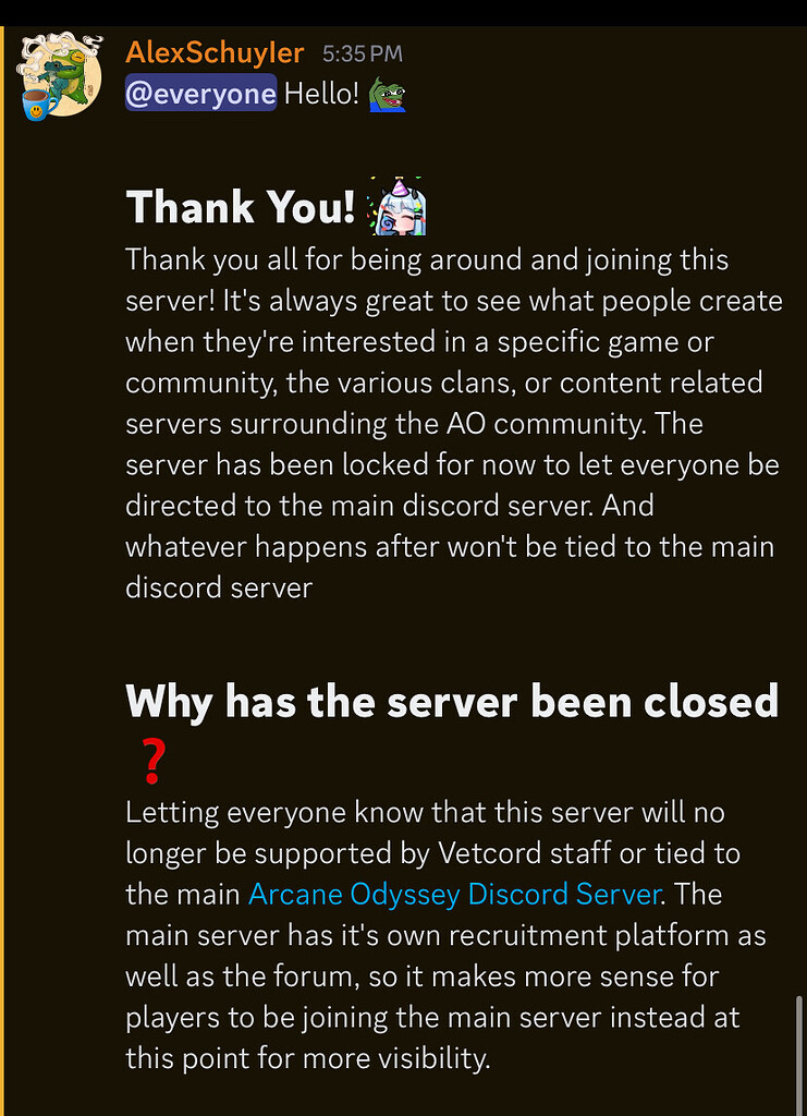 Rip Clan Hub - Off Topic - Arcane Odyssey