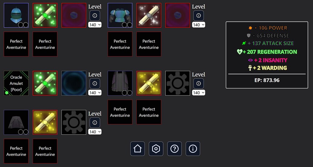 Tell me your stat build/magic and budget range, and I’ll make an ...
