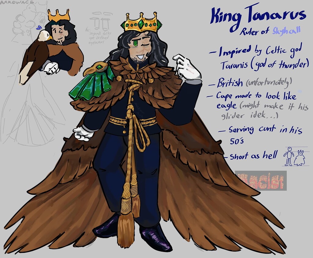 King Tanarus - Art - Arcane Odyssey