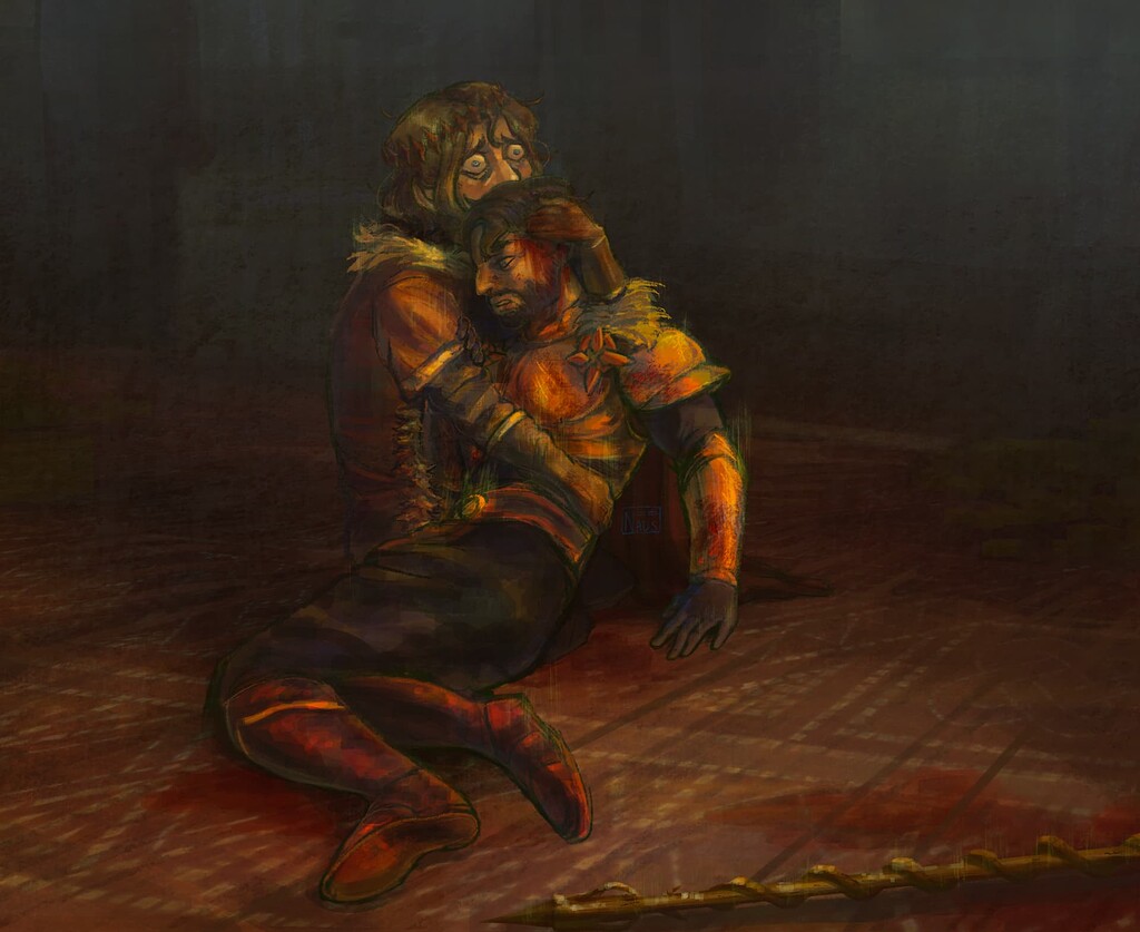 Prince Revon and His Brother Calvus - Art - Arcane Odyssey