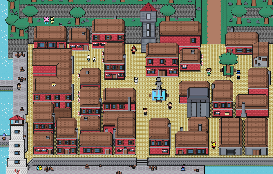 Pixel Port (Pixel Art) - Art - Arcane Odyssey