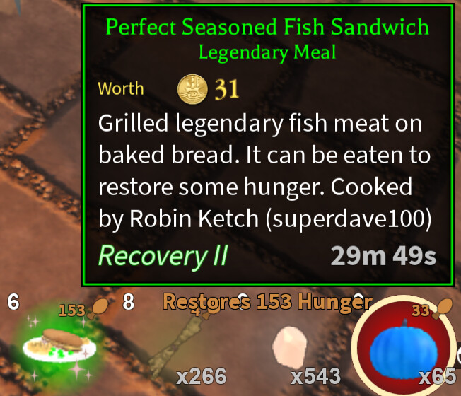 Buying recovery food - Marketplace - Arcane Odyssey