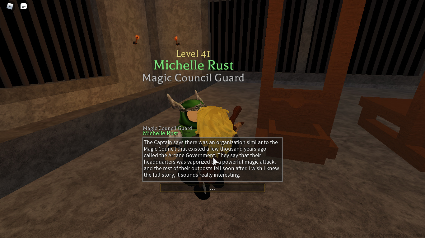 Interesting dialogue from a Magic Council Guard - Game Discussion ...