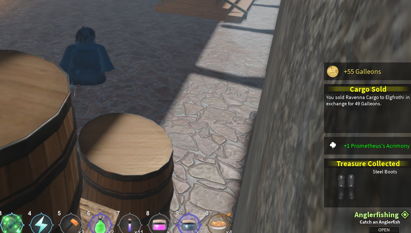 Apparently i had a prometheus's acrimony lying around in my inventory ...