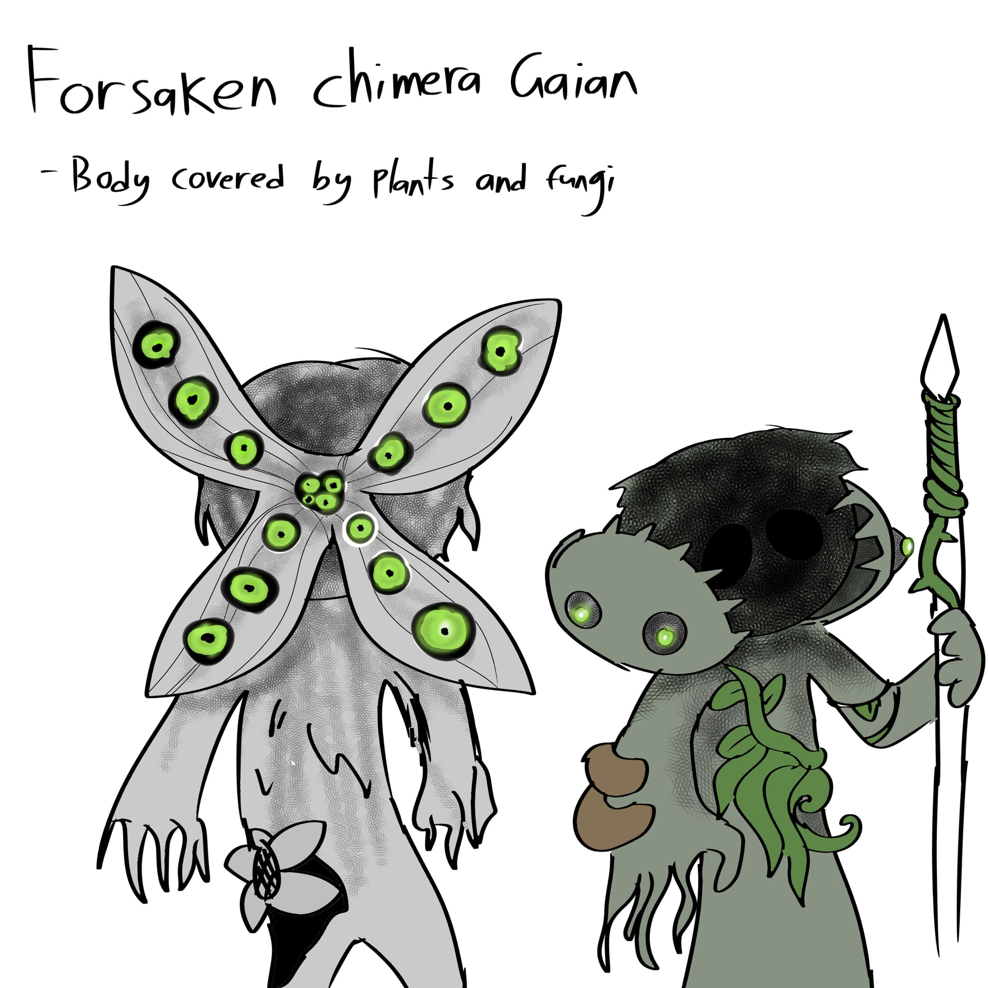 Gaian concept (rough concept) - Art - Arcane Odyssey