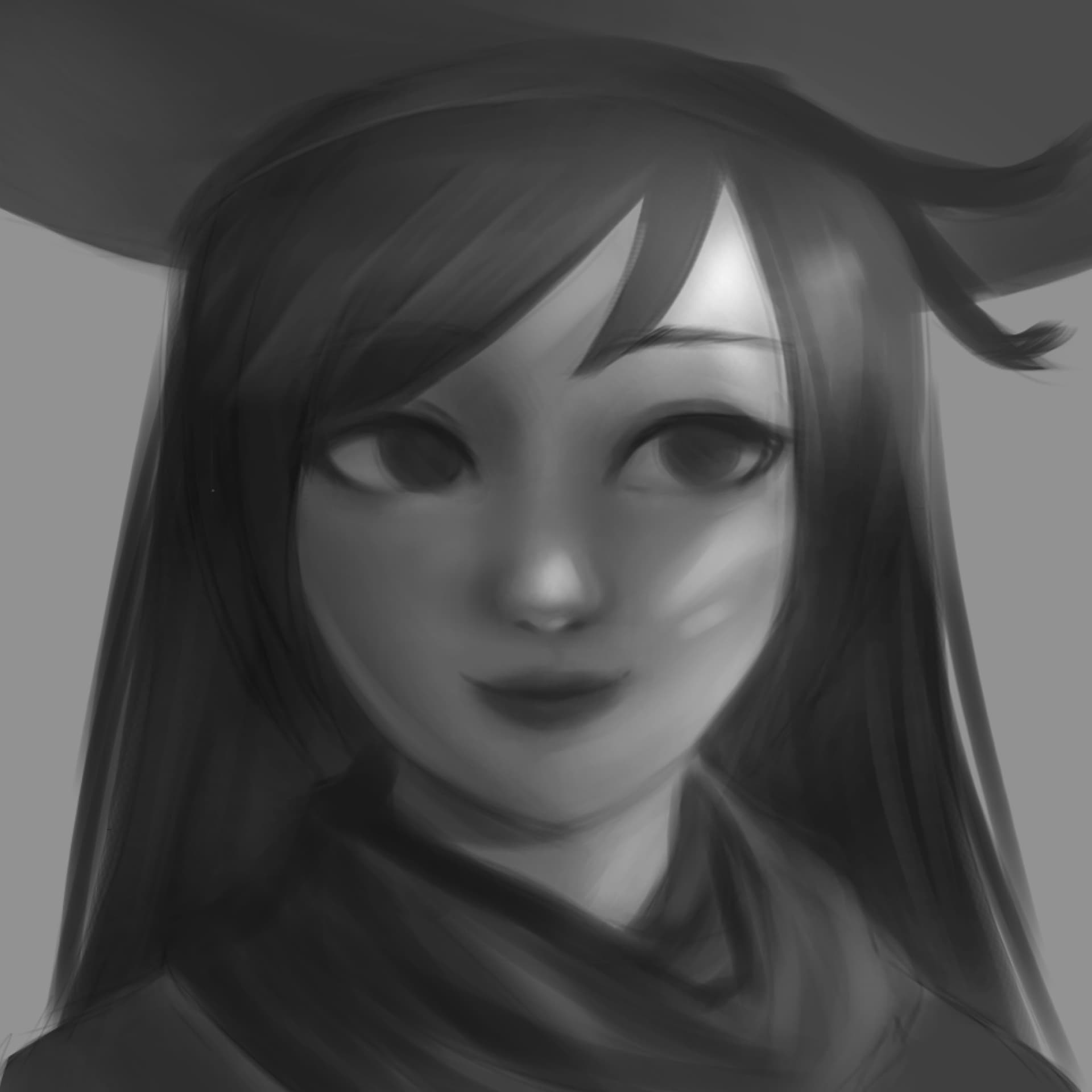 Mei portrait - Art - Arcane Odyssey