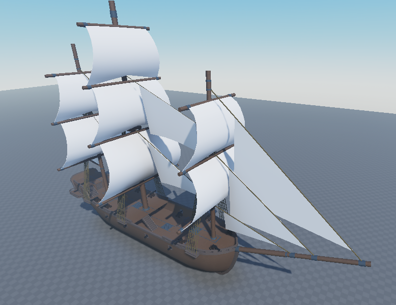 AO ship models based off the Trello plans I made - Art - Arcane Odyssey