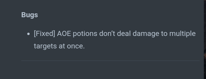 AOE potions fixed - Game Discussion - Arcane Odyssey
