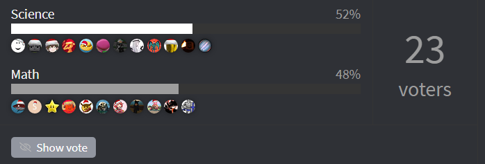 Math or Science? - Off Topic - Arcane Odyssey