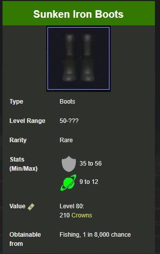 What is a good fishing for finding sunken items - Game Discussion ...