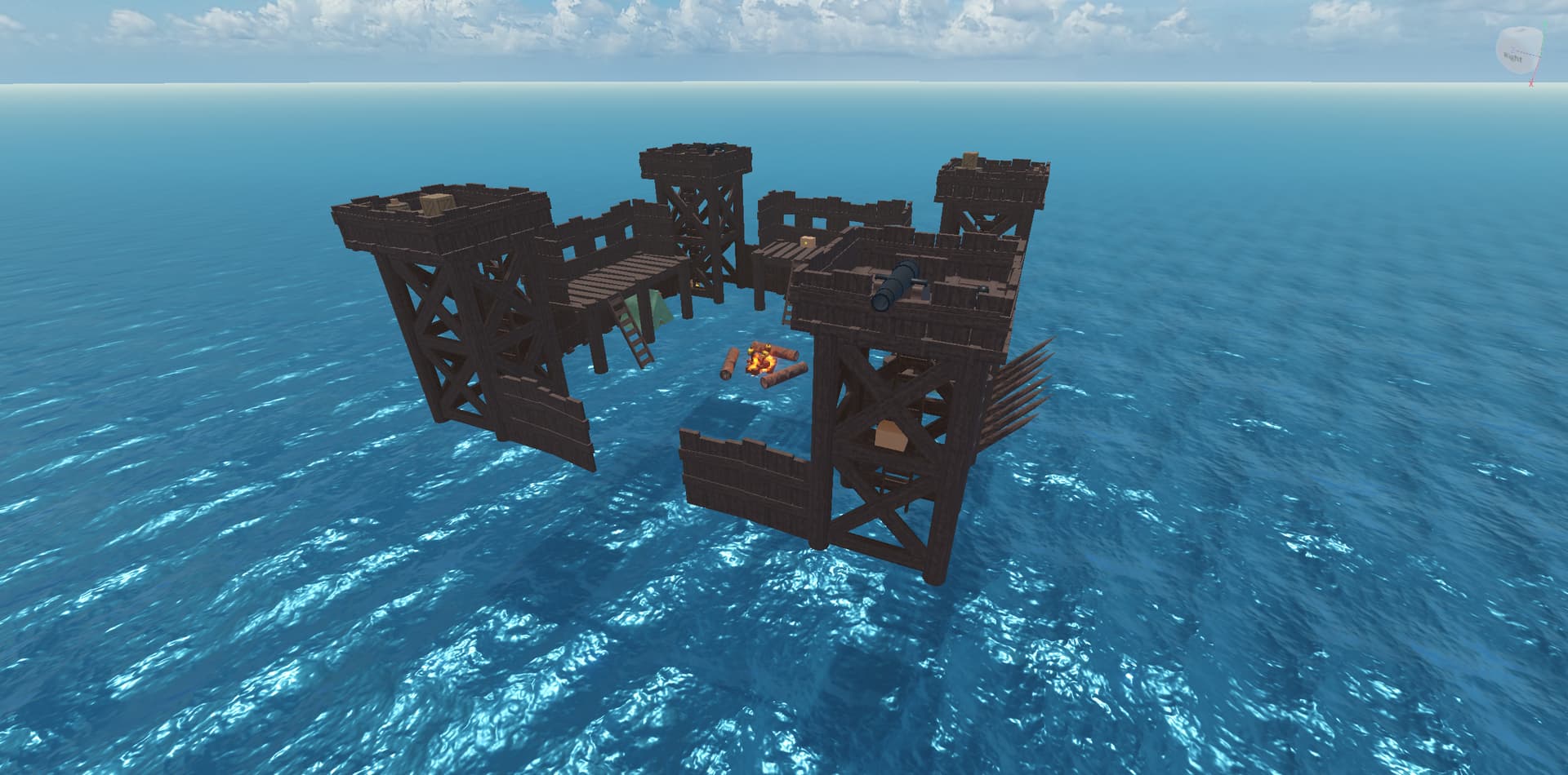 Studio Builds: Unofficial Dark Sea Structures - Art - Arcane Odyssey
