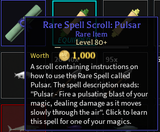Rare Spell for Rare Technique [closed] - Marketplace - Arcane Odyssey