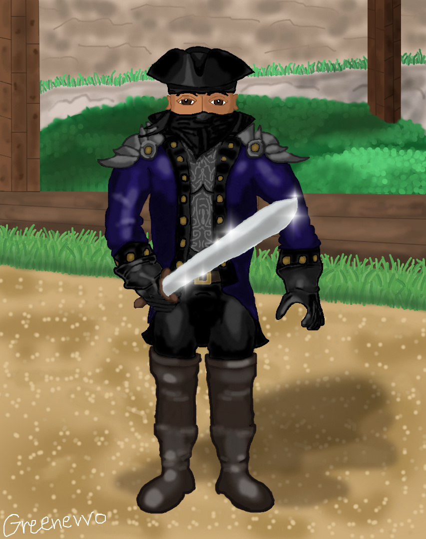 Here is a portrait of Julius Clay I made a month ago - Art - Arcane Odyssey