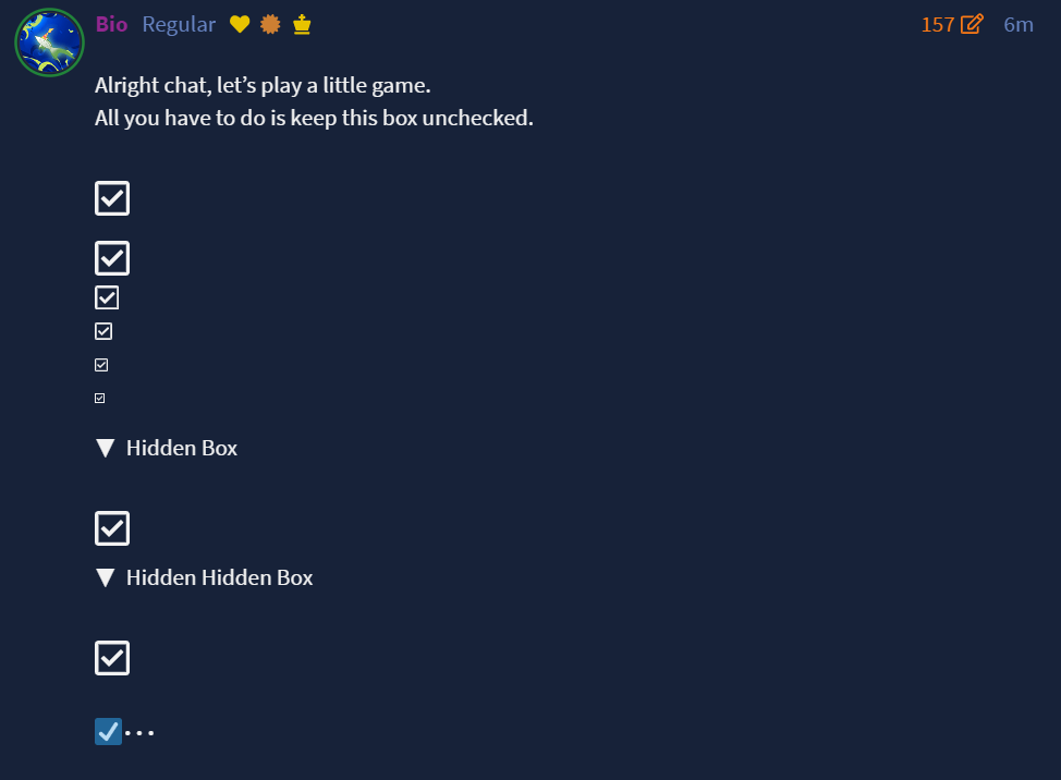 Keep these boxes un-checked - Page 2 - Off Topic - Arcane Odyssey