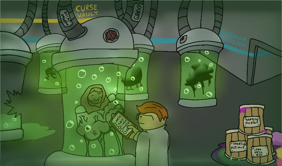 The Edward Kenton Cloning Facility - Art - Arcane Odyssey