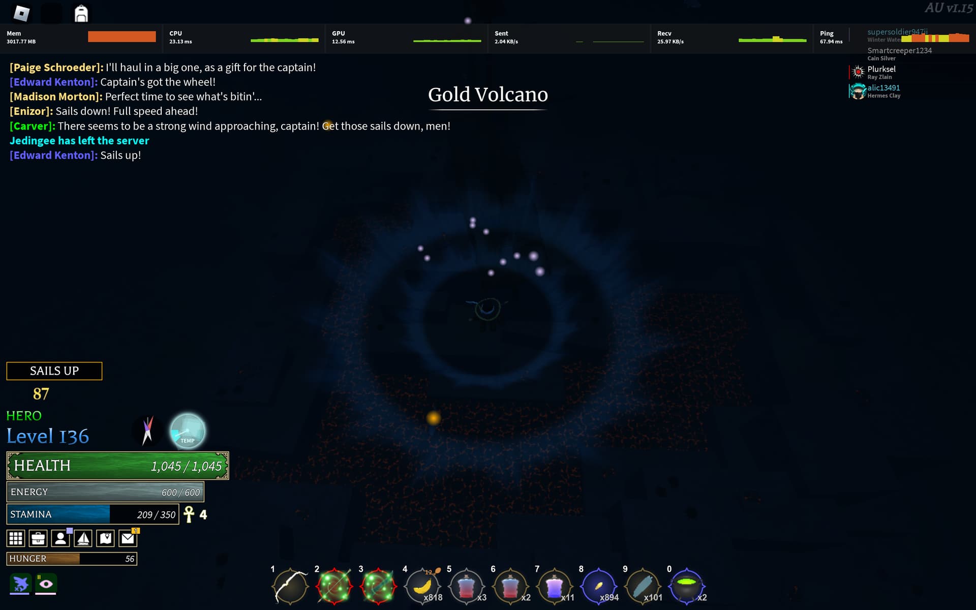 Underwater volcano - Game Discussion - Arcane Odyssey