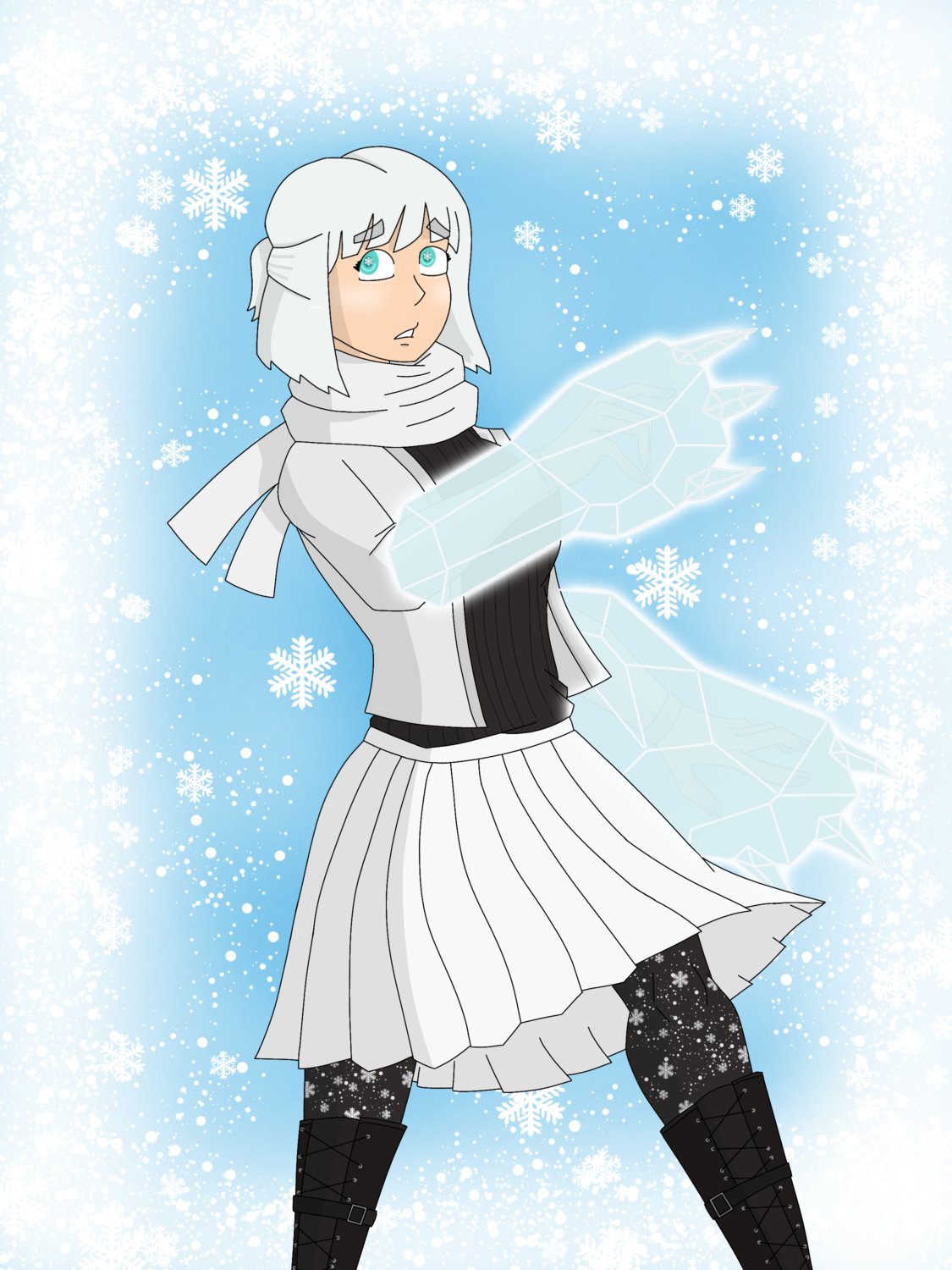 Drunken Ice Brawler Alice Frost - Art - Arcane Odyssey