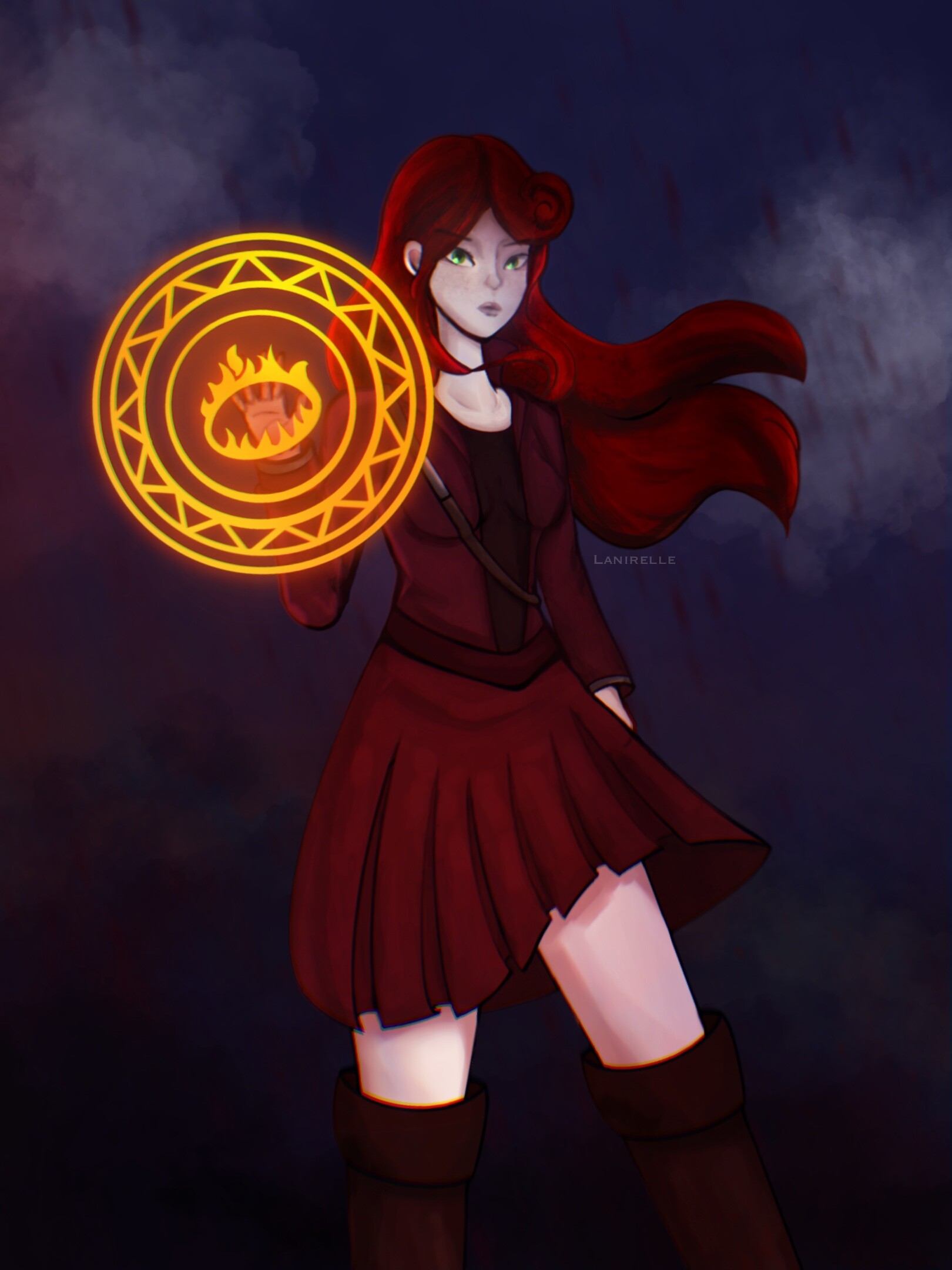 Iris fanart - Art - Arcane Odyssey
