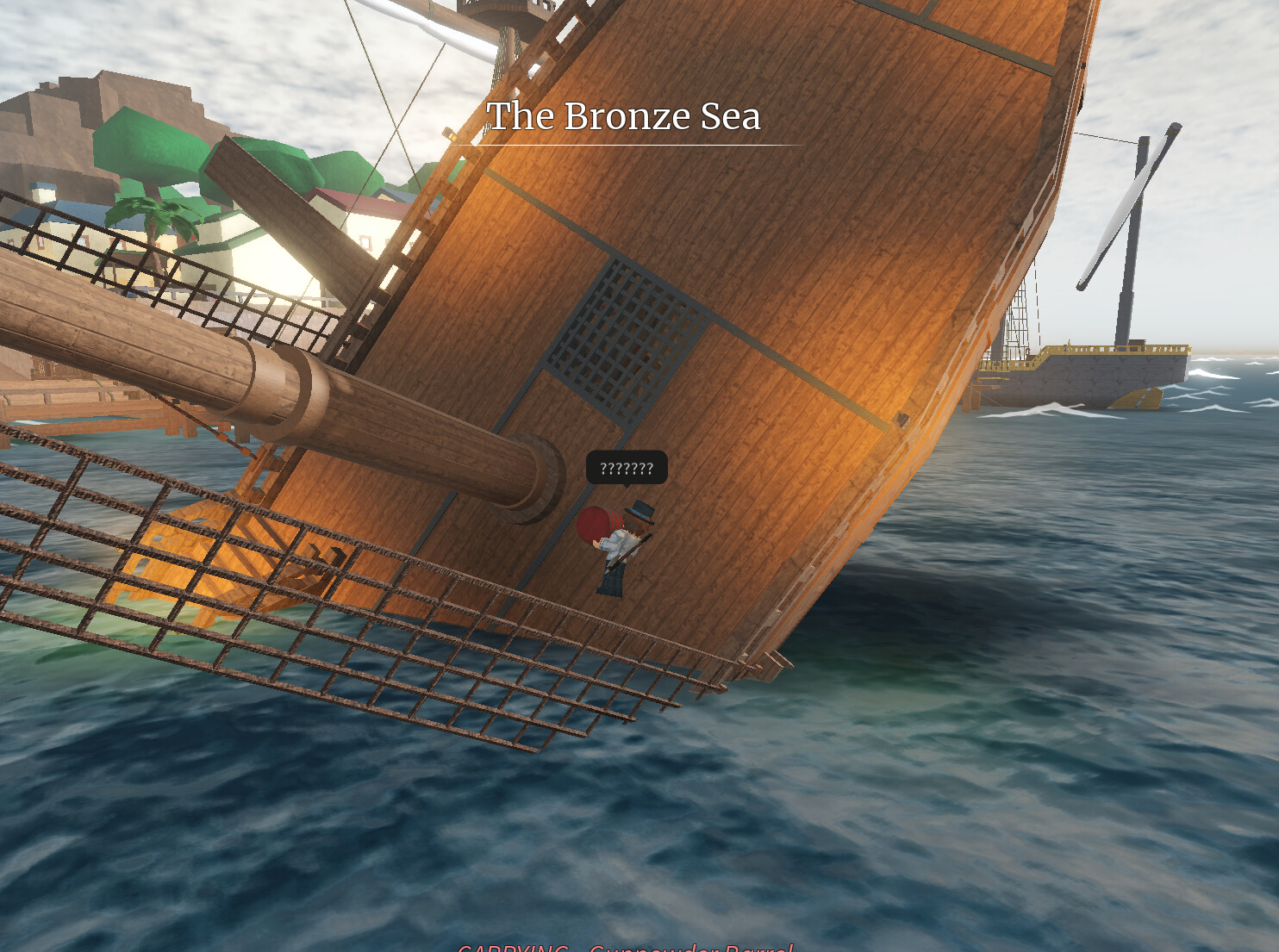 Incredibly sticky gun powder barrel - Bug Reports - Arcane Odyssey