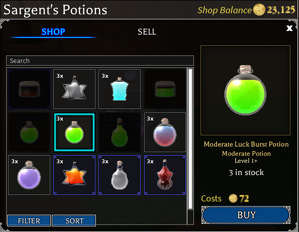 Vendors (Potion Seller) link all related items - Bug Reports - Arcane ...