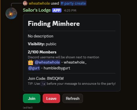 Made a discord bot for Arcane Odyssey (Sailor's Lodge Bot) - Game ...