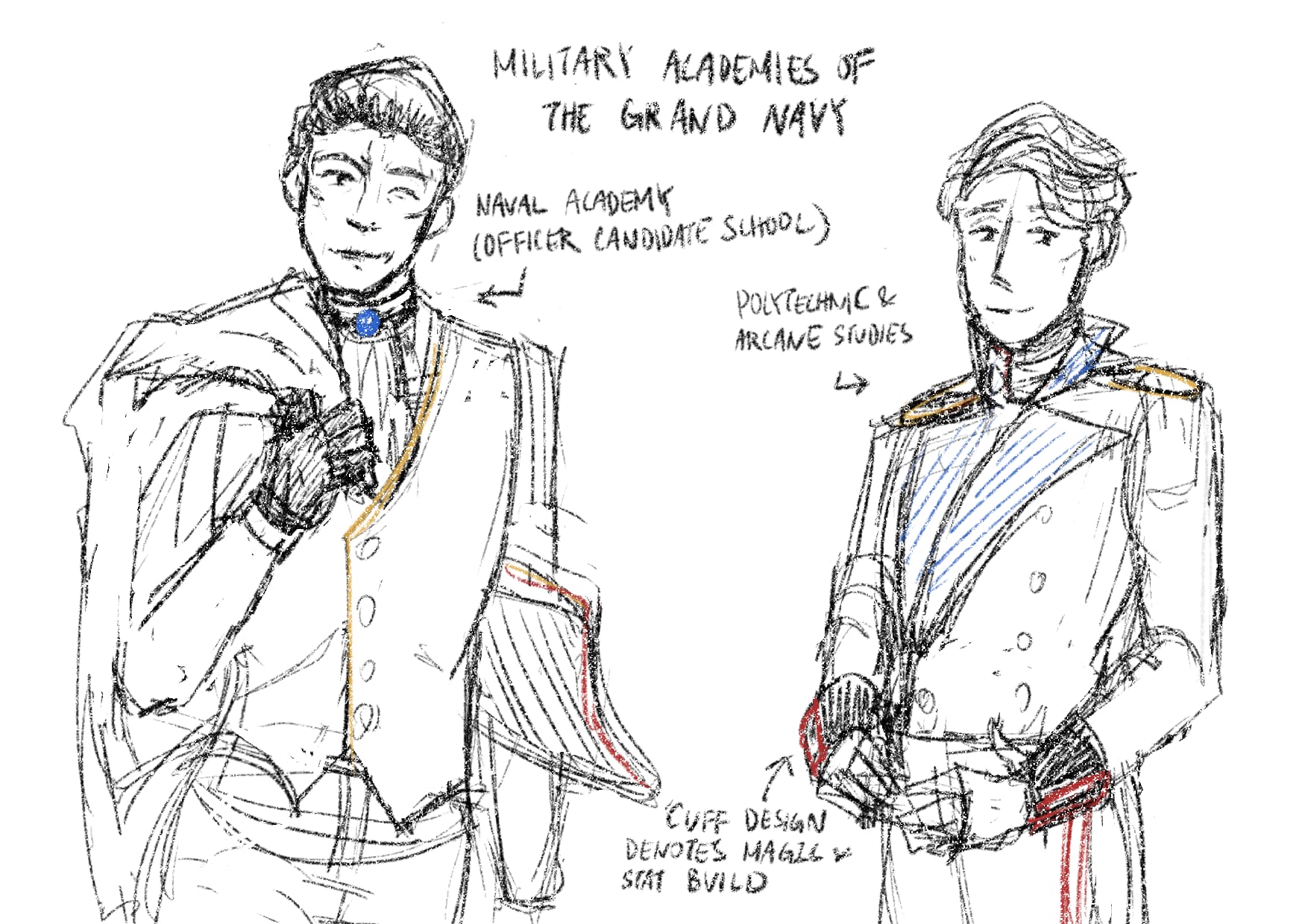 Military Academies of the Grand Navy - Art - Arcane Odyssey